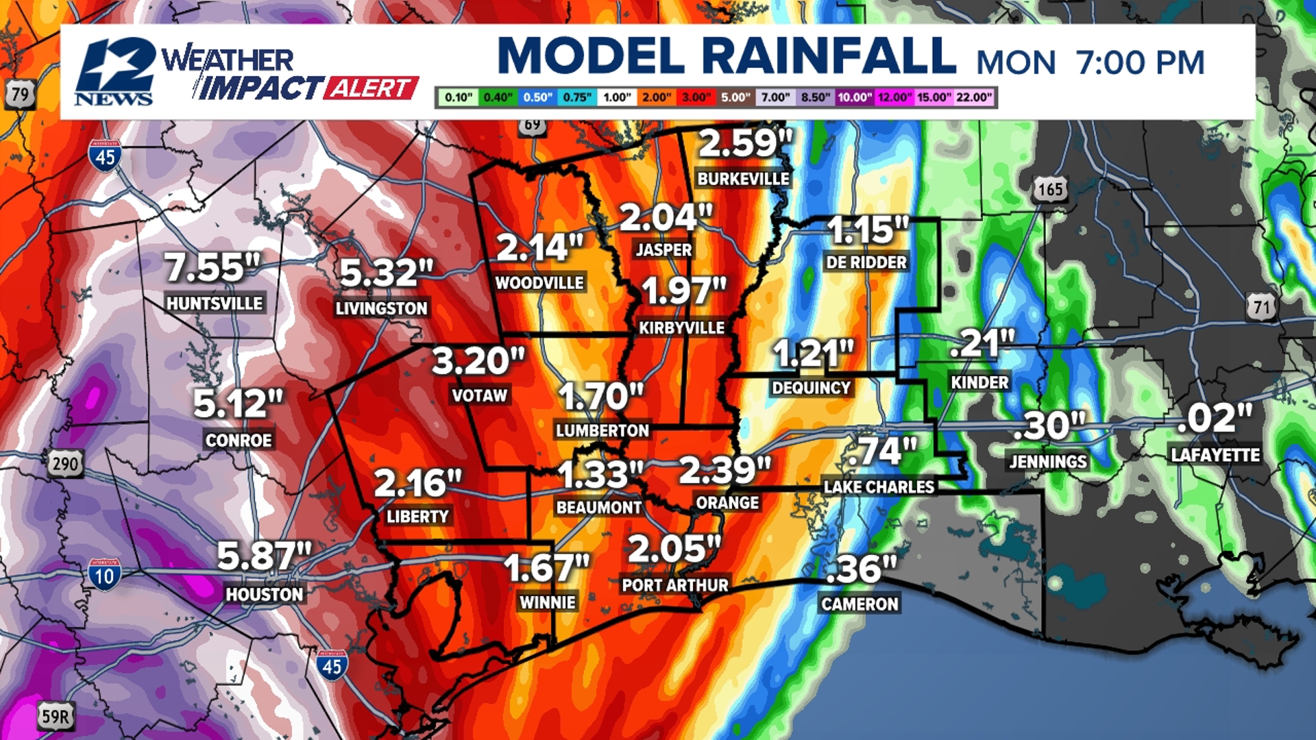 Beryl tracker: What Southeast Texas can expect | 12newsnow.com