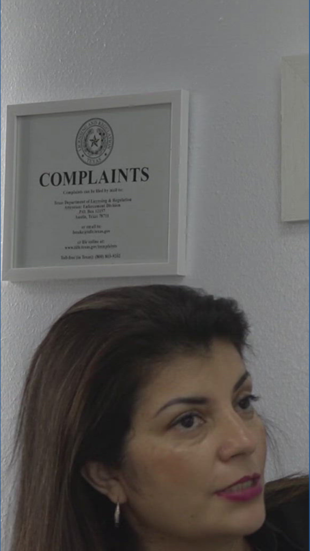 Texas law requiring proof of legal immigration status for professional ...