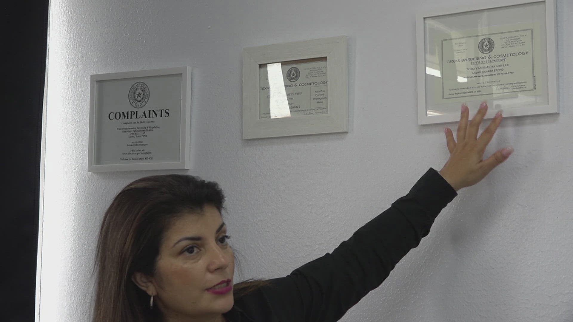 Texas law requiring proof of legal status for professional licenses ...