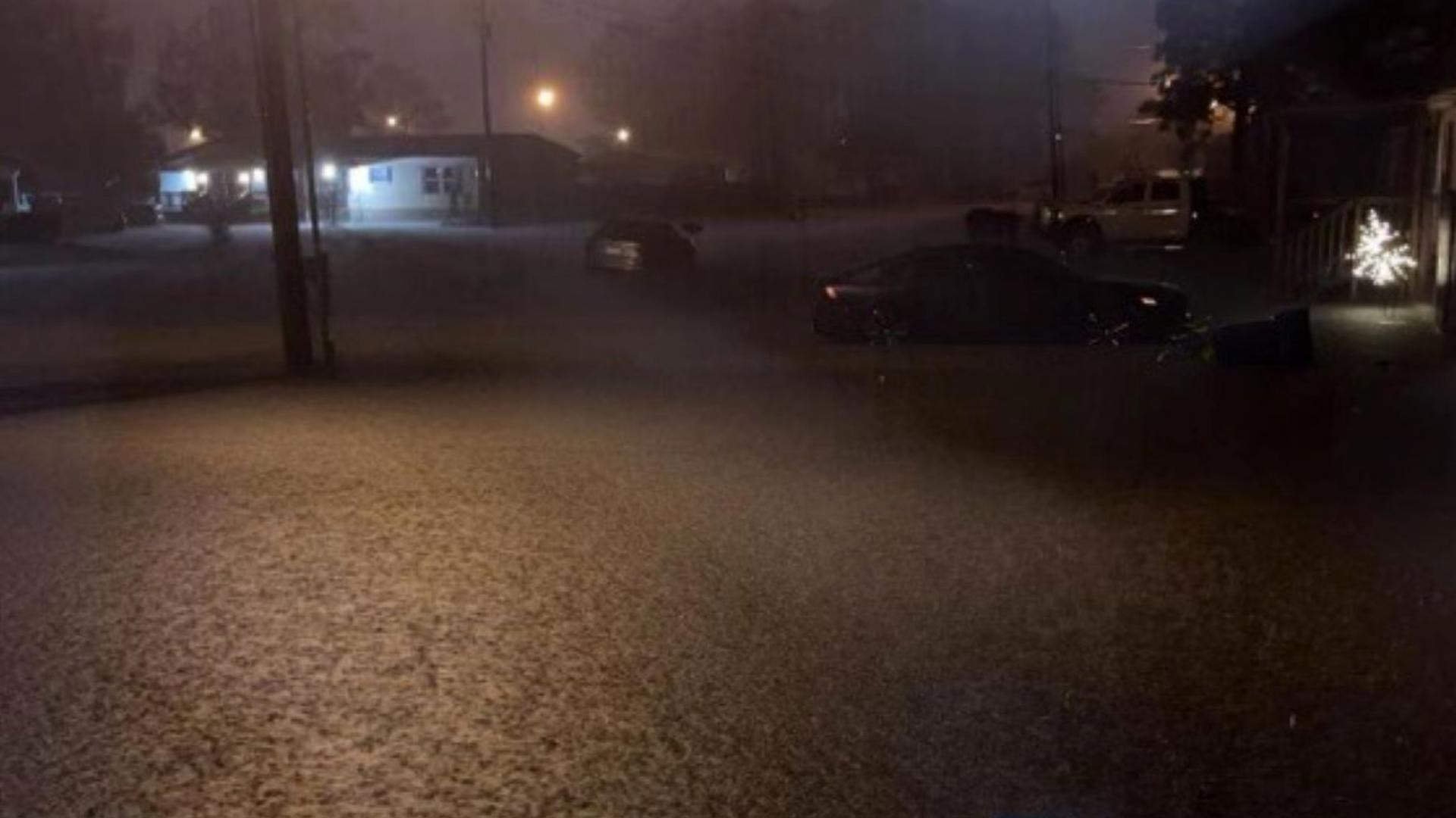 Parts of Hardin County flood after storm dumps 12" overnight ...