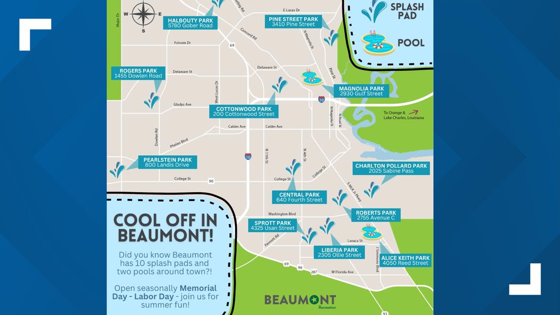Beaumont opens all swimming pools, splash pads for summer | 12newsnow.com