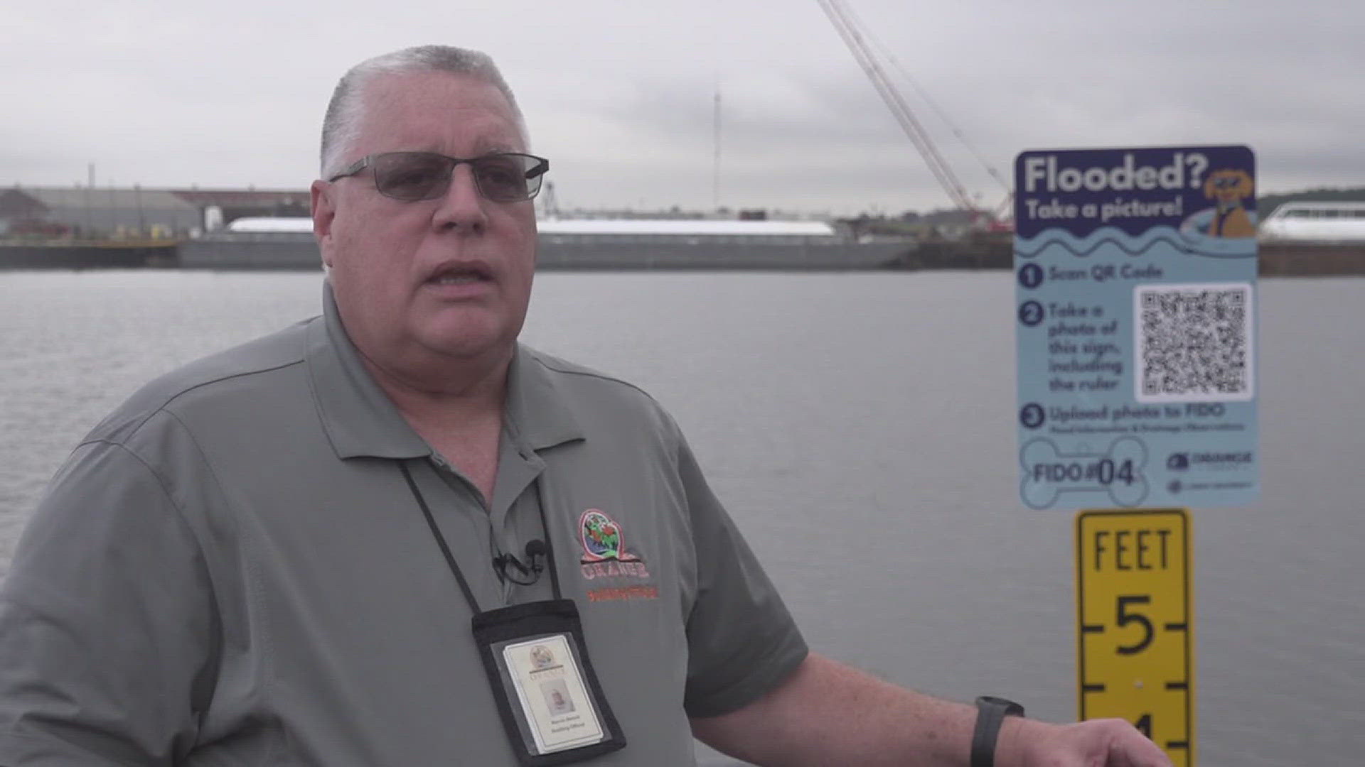 Orange unveils flood gauges to aid residents' early storm preparation ...