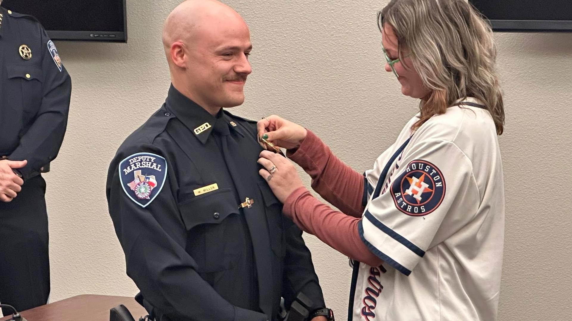 Two new officers join Groves Police Department after LIT Academy ...