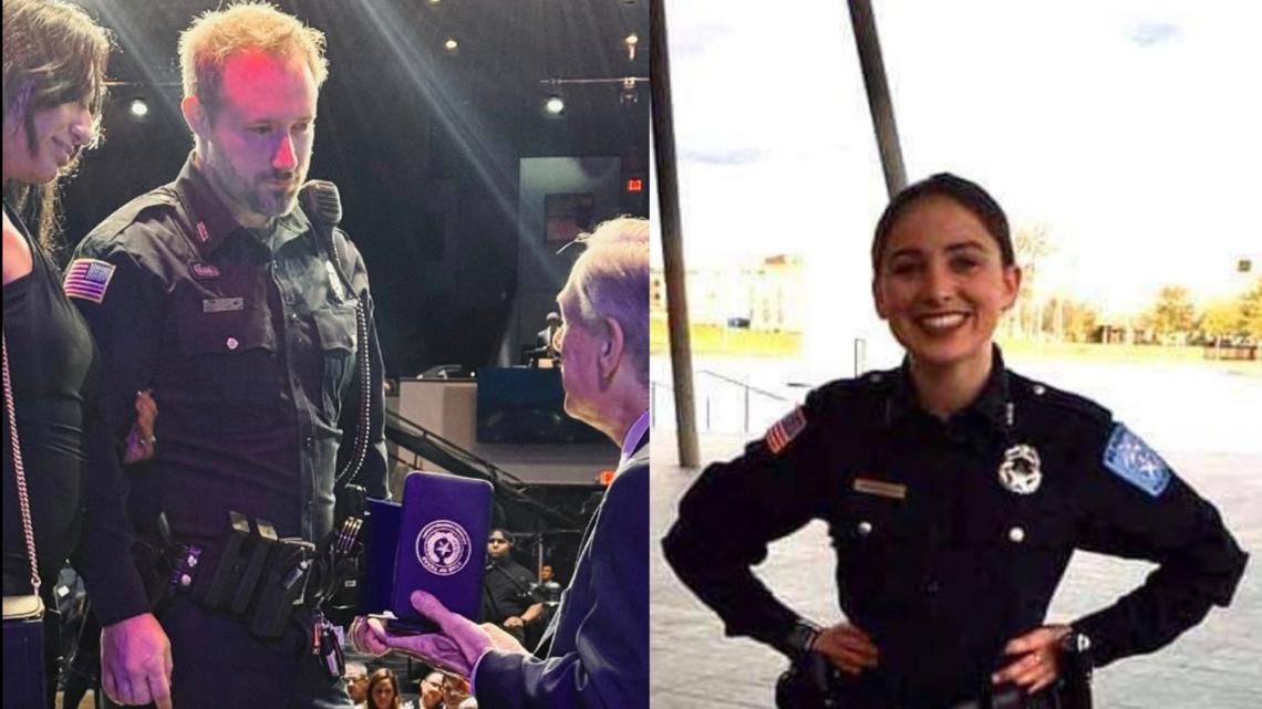 Two Beaumont police officers receive 'Star of Texas' Awards | 12newsnow.com