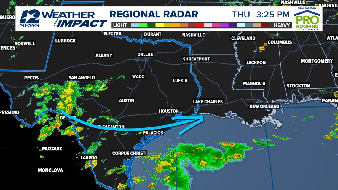 Daily forecast for Southeast Texas | 12newsnow.com