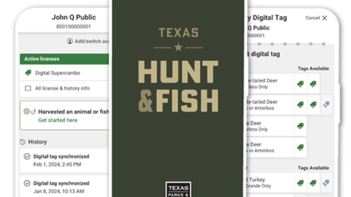 Texas Parks and Wildlife overhaul hunting and fishing app | 12newsnow.com