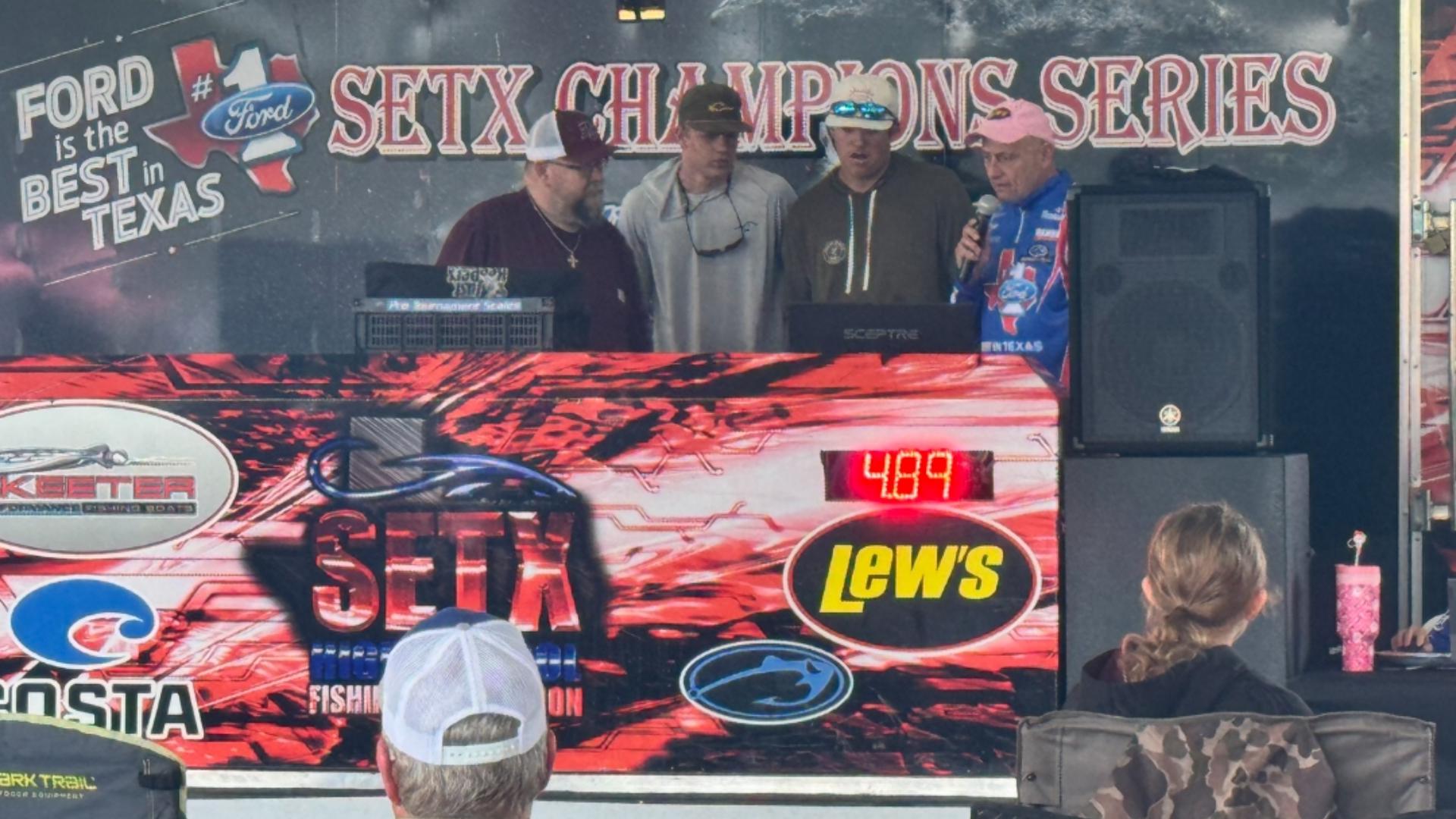 Hamshire-Fannett fishing team excels at Rayburn tournament | 12newsnow.com