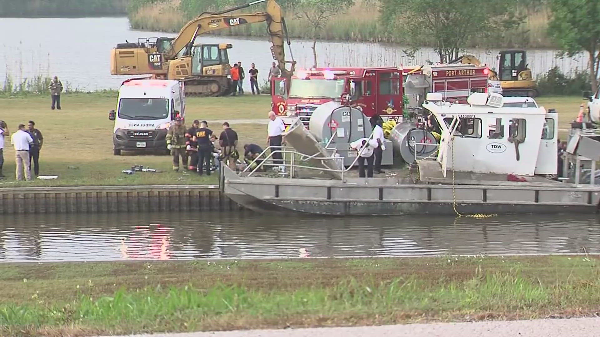 Two dead, one seriously injured in work boat explosion in Port Arthur ...
