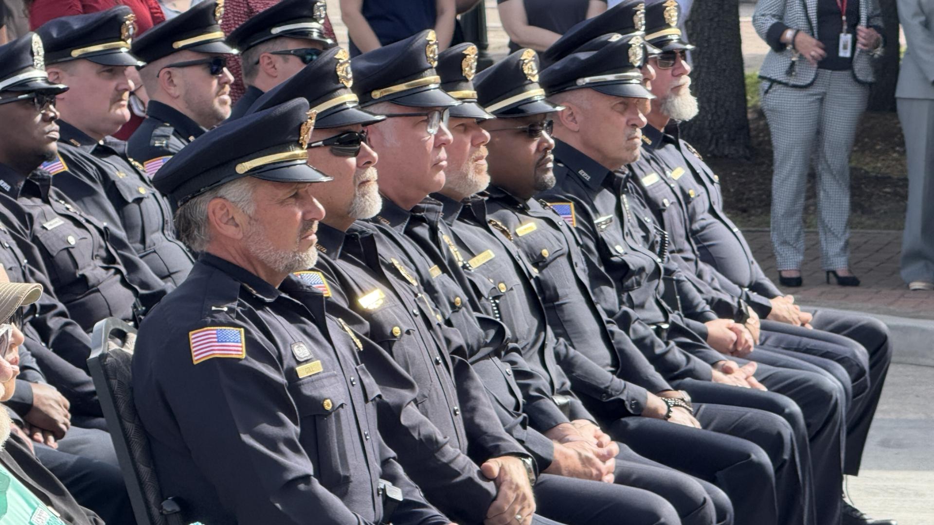 Beaumont Police Memorial Ceremony honors fallen officers | 12newsnow.com