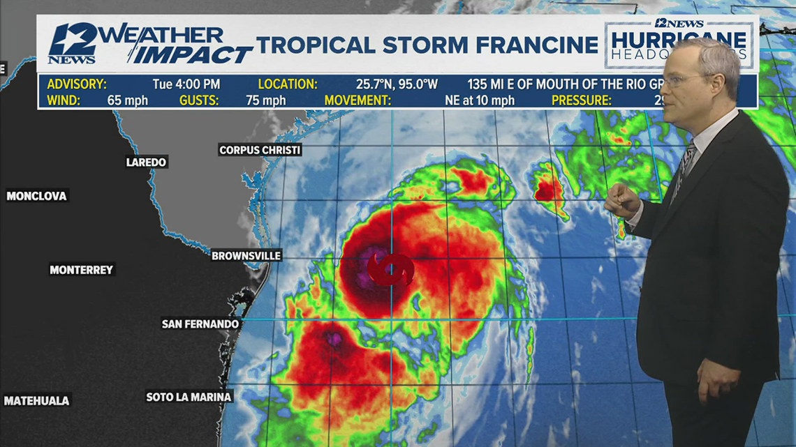 Francine expected to become hurricane by Tuesday night make Louisiana ...