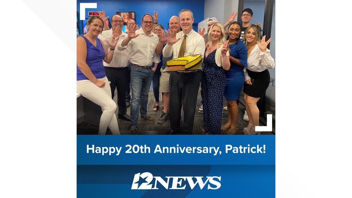 Chief Meteorologist Patrick Vaughn celebrates 20th anniversary at ...