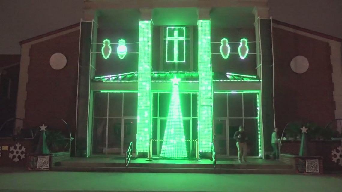 Nederland church's Christmas light show brings joy and community ...