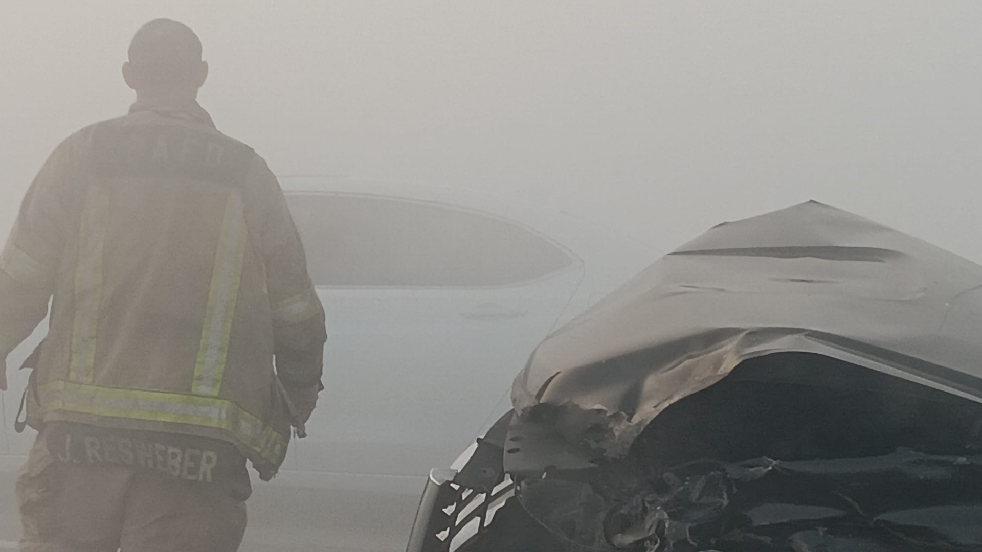 Smoke, fog, combine to wreak havoc along Texas Hwy 73 | 12newsnow.com