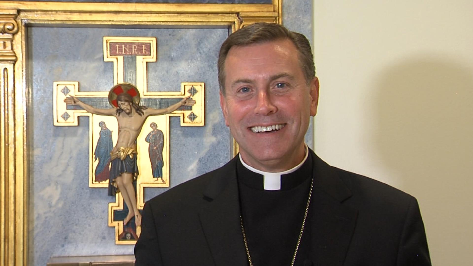 Full interview with Bishop David Toups as Pope Leo XIV becomes first ...