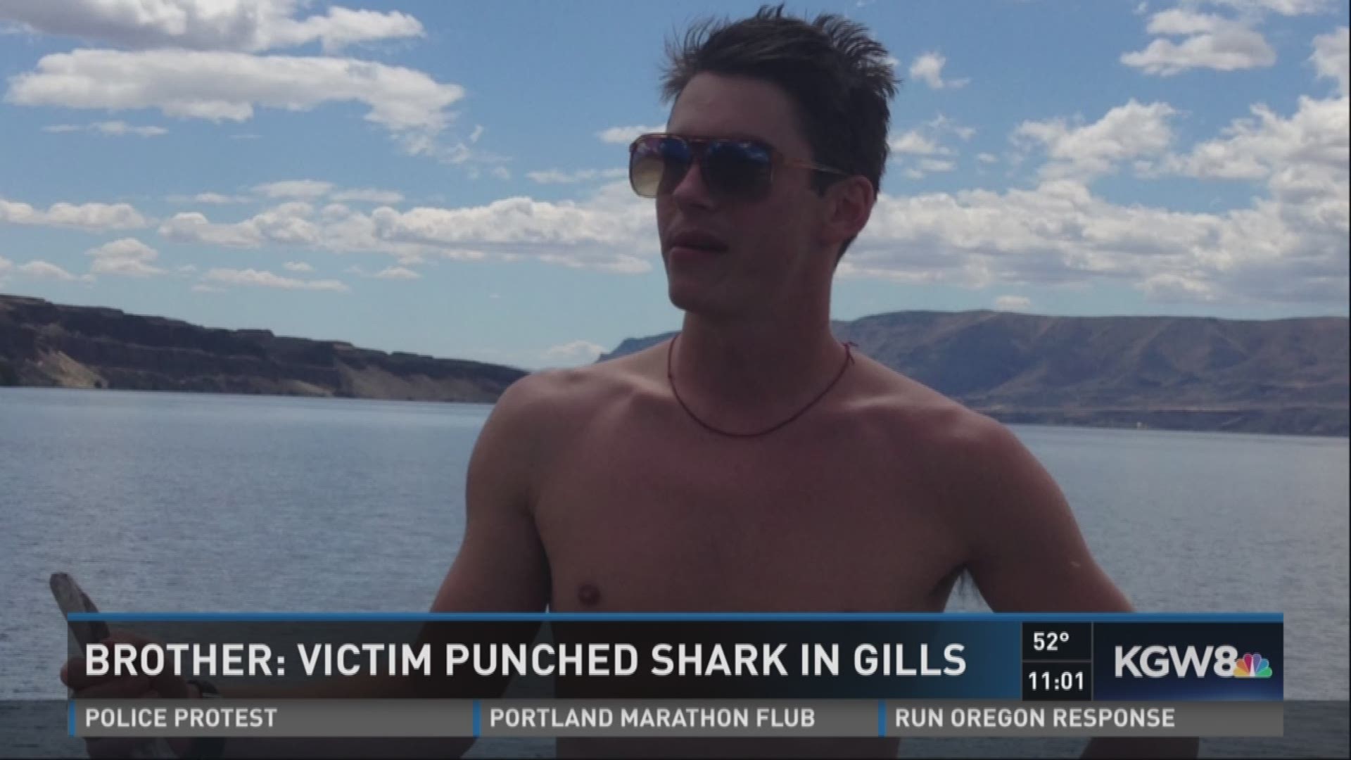 Portland man says he punched shark during attack | 12newsnow.com