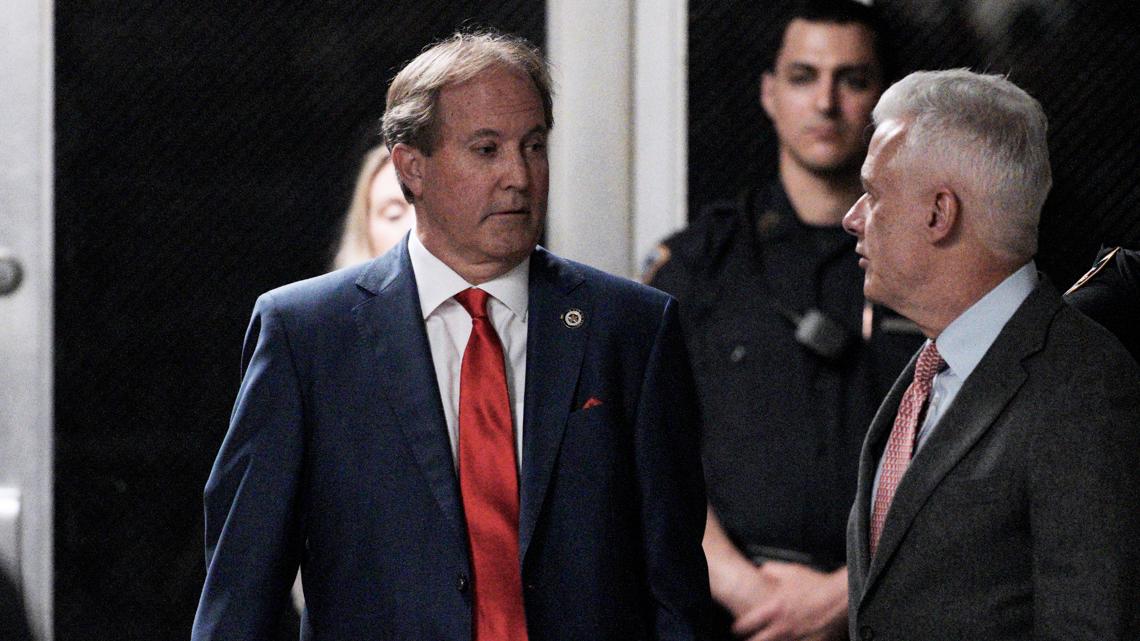 Ken Paxton attends Donald Trump's criminal trial | 12newsnow.com