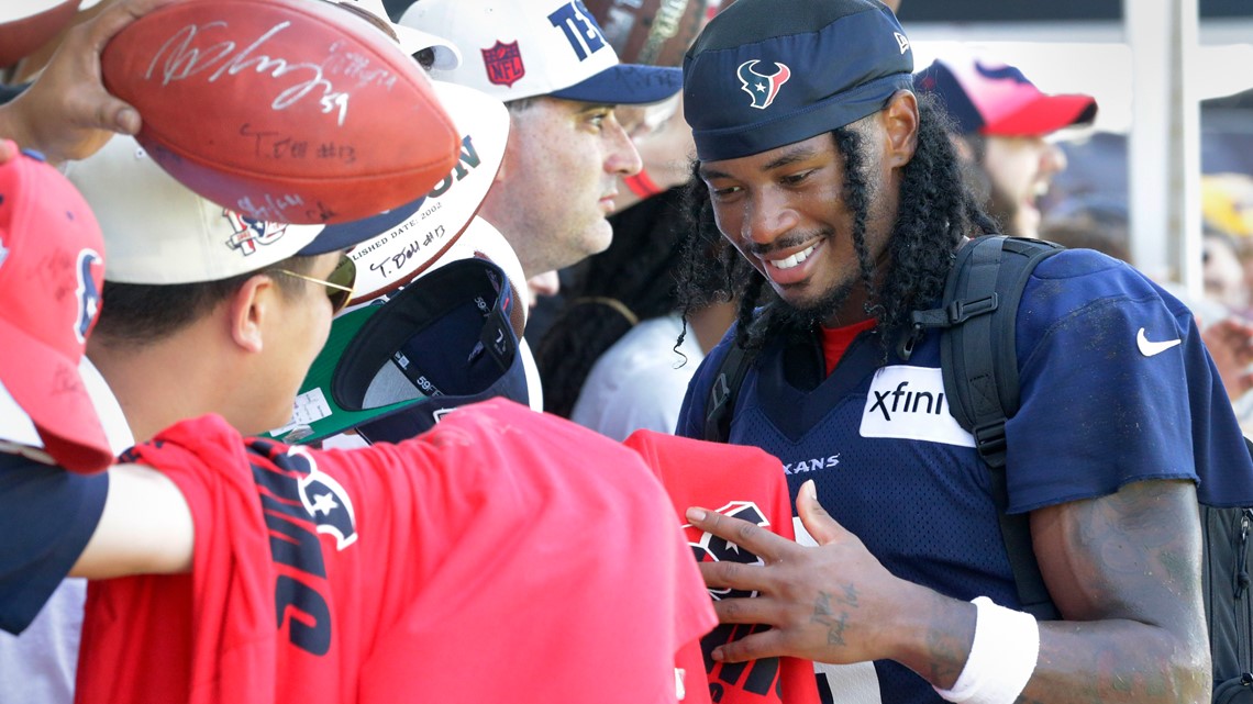 Texans' John Metchie 'grateful' after finishing cancer treatment ...