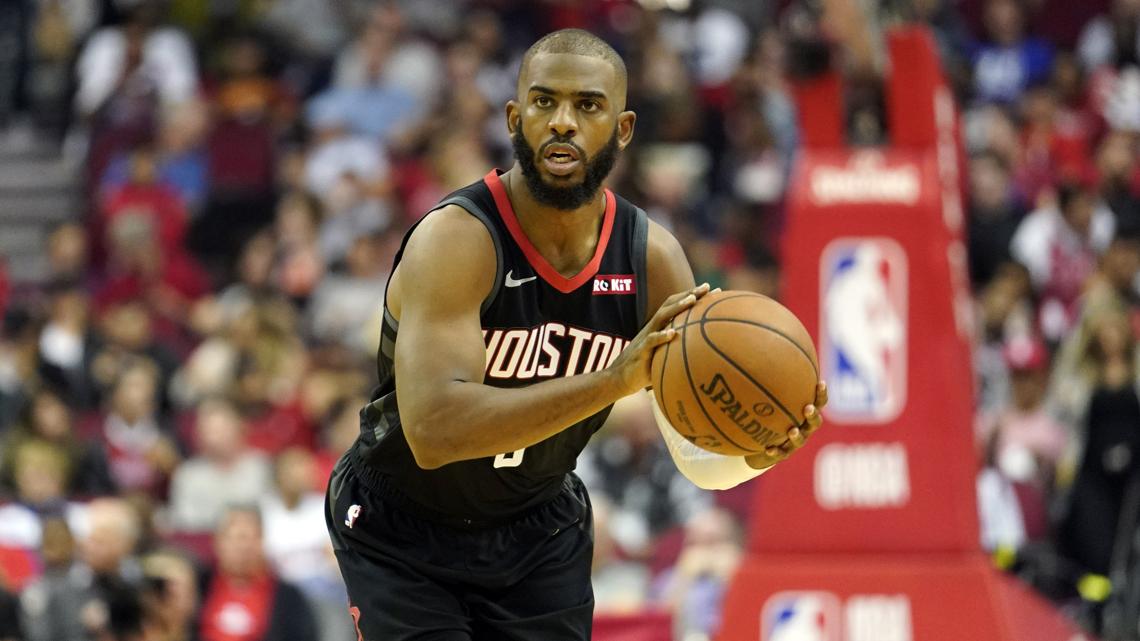 Chris Paul, who helped lead Rockets to 2018 Western Conference Finals ...