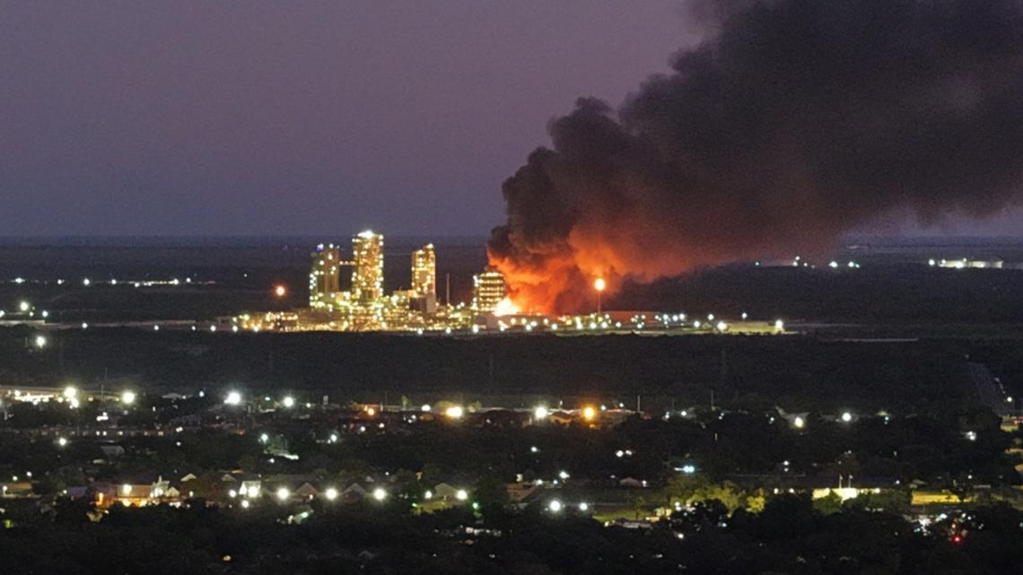 Houston breaking news: Fire breaks out at Dow chemical plant in ...