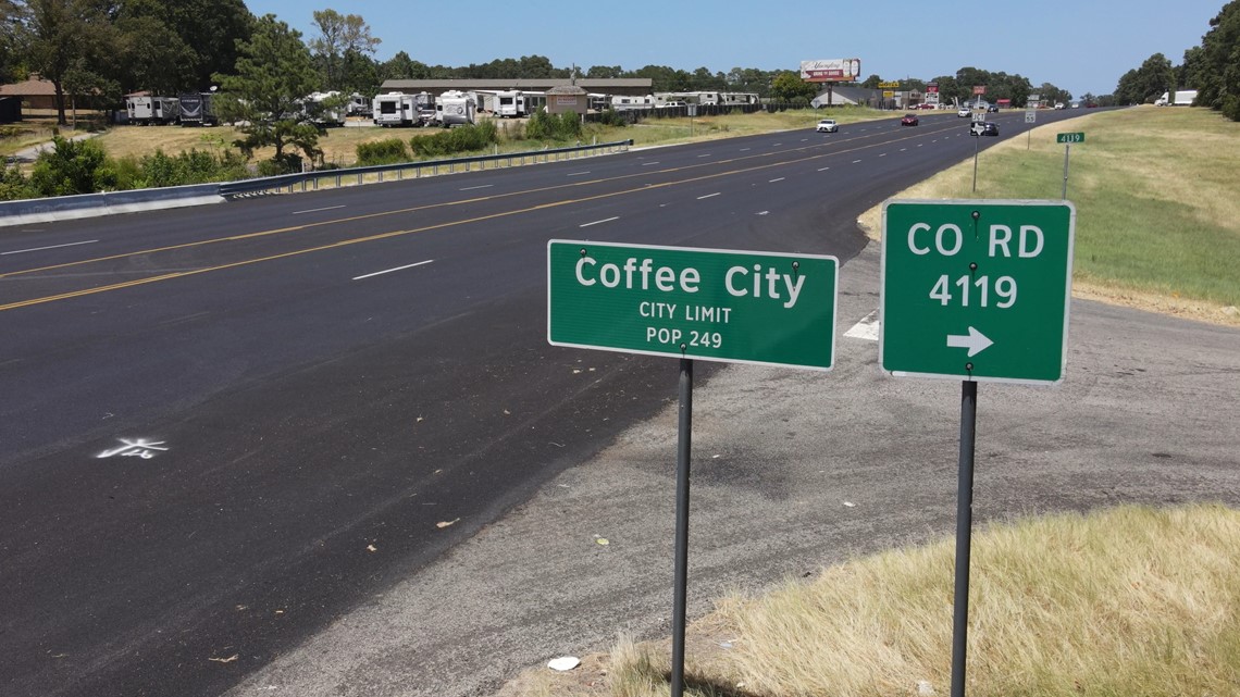 Coffee City, Texas has 250 residents and 50 police officers | 12newsnow.com
