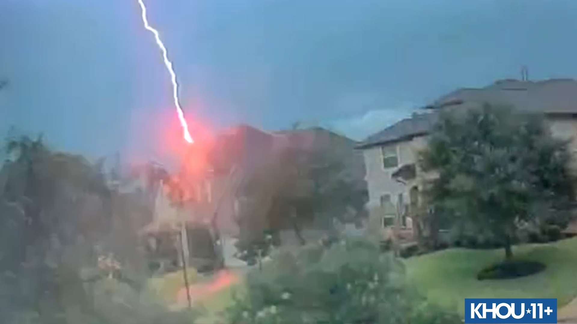 Spring firefighters respond to house fire sparked by lightning | 12newsnow.com