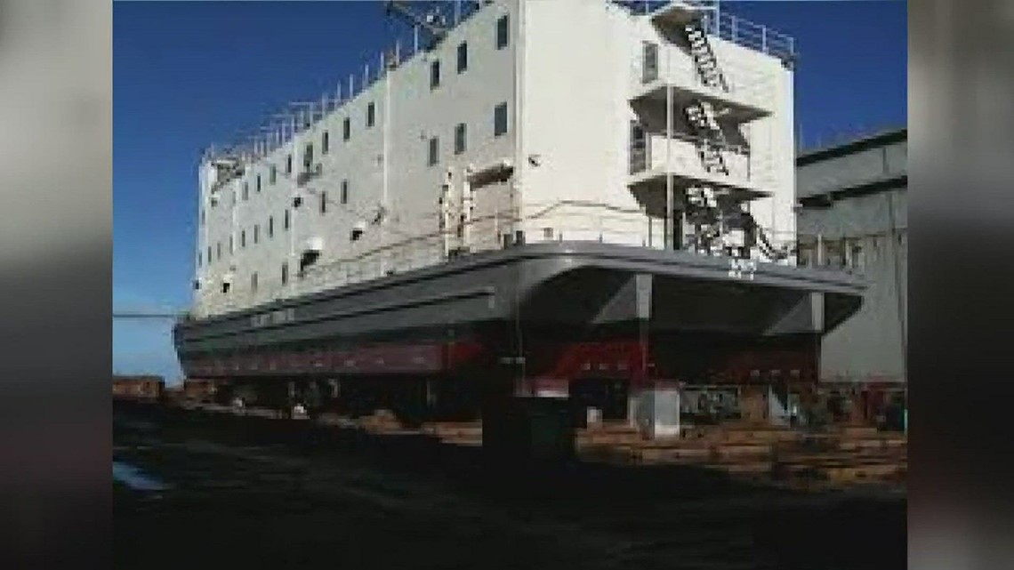 FEMA barges expected to arrive in Port Arthur in two days | 12newsnow.com