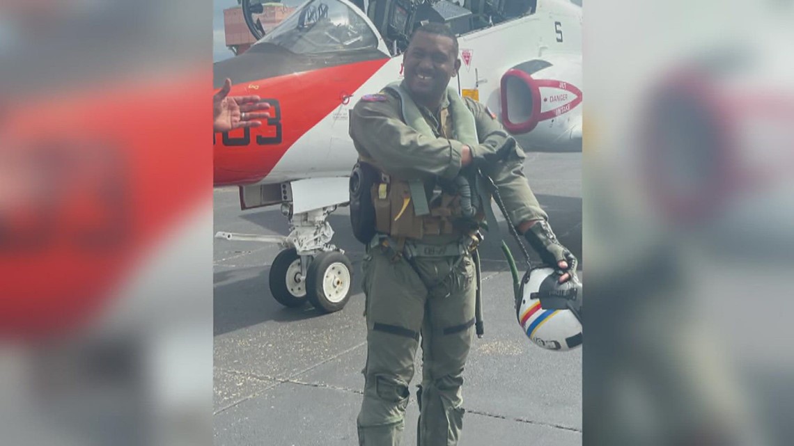 Retired Naval flight officer celebrates his accomplishments | 12newsnow.com