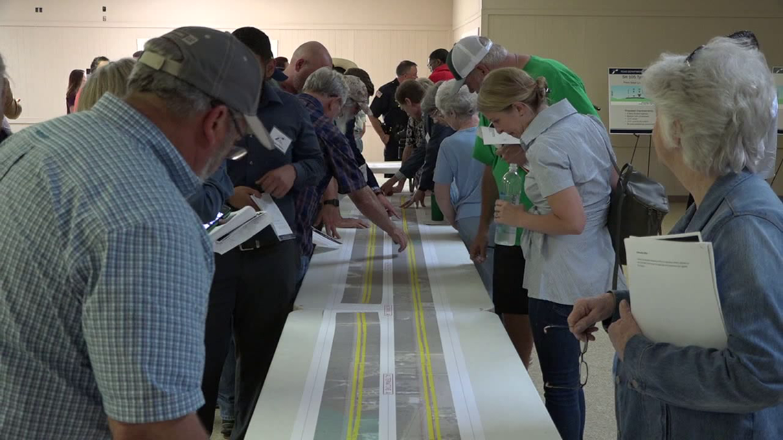 TxDOT holds public meeting about Highway 105 expansion project ...