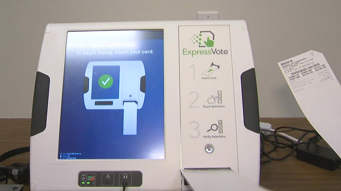 Here's how to vote with Texas' new voting machines | 12newsnow.com