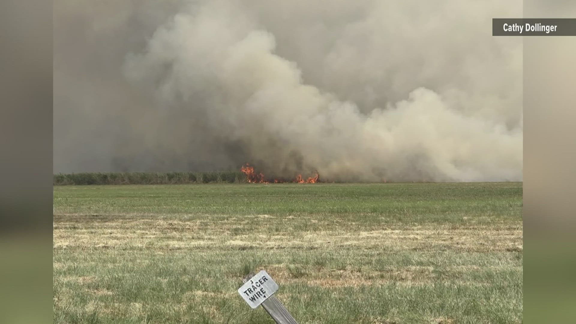 Firefighters spend Saturday fighting wildland fire near Sabine Pass ...