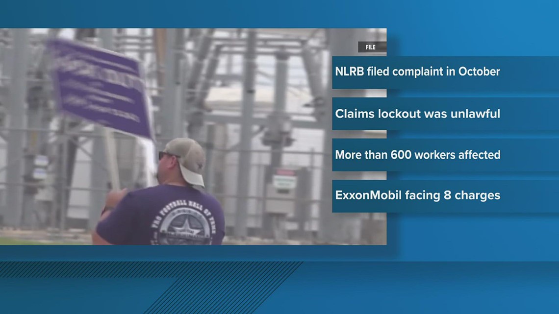 USW members, ExxonMobil set to meet in federal court Monday | 12newsnow.com
