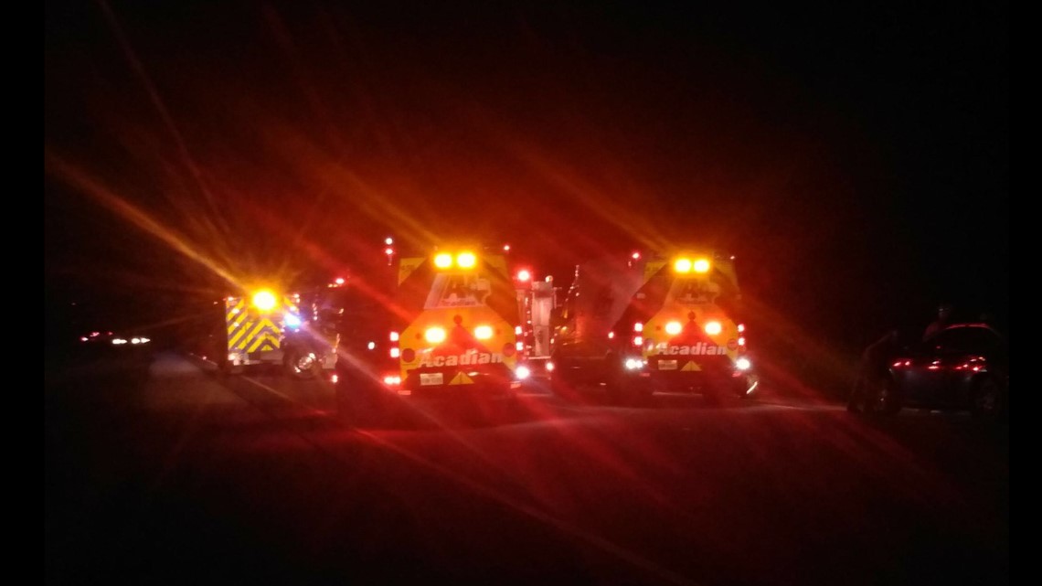 Four injured, one ejected in Saturday night crash on Highway 73 ...