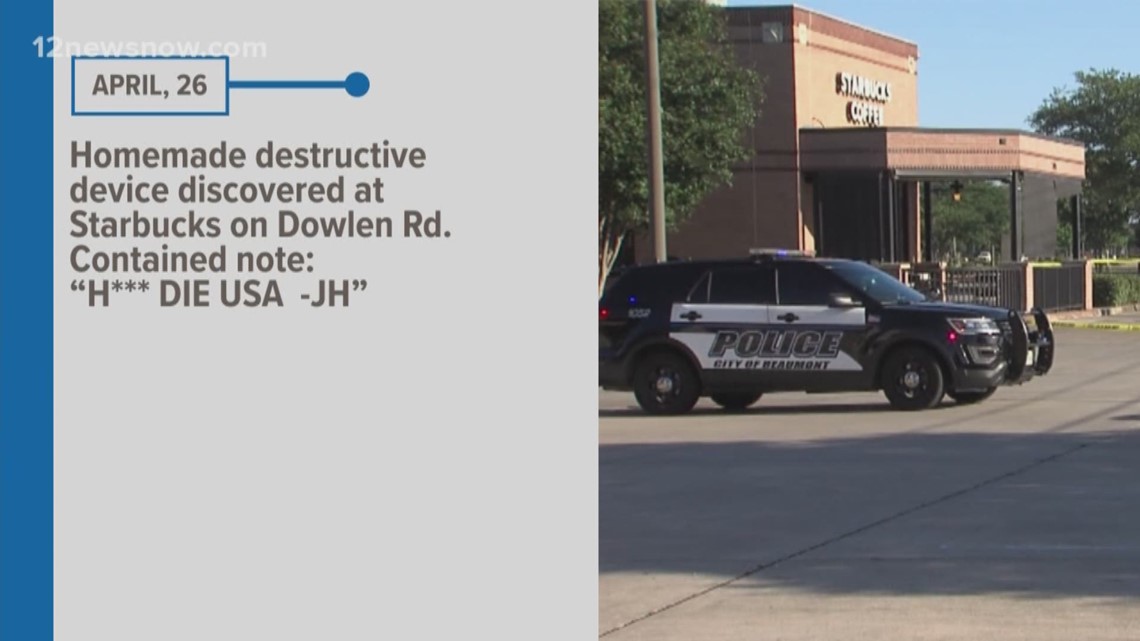 Timeline of events leading to the arrest of Beaumont bombing suspect ...