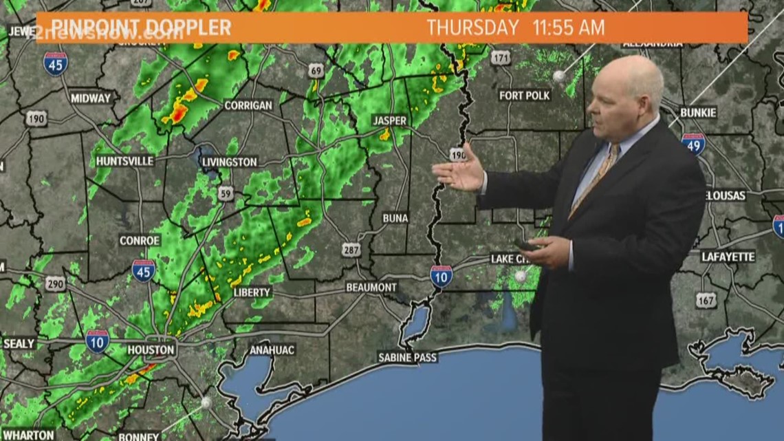 Front headed to Southeast Texas bringing cold weather, rain along with ...