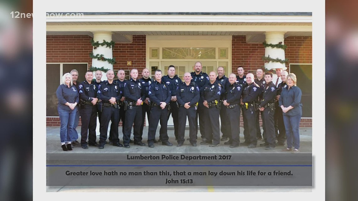 Lumberton Police mourn loss of beloved lieutenant | 12newsnow.com