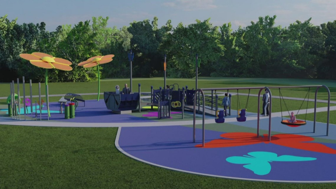 Inclusive playground at Nederland park officially opening | 12newsnow.com