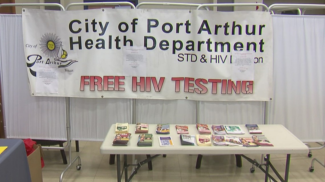 Port Arthur Health Department celebrates world aids day by offering ...
