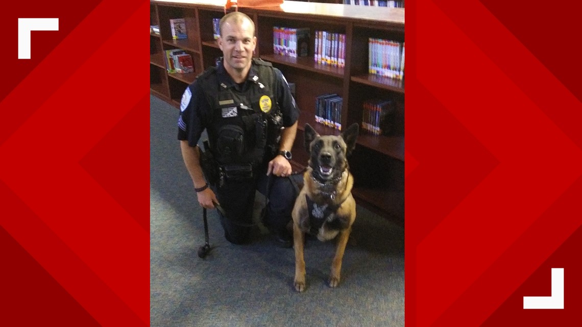 Port Neches K9 Rico visits China Elementary | 12newsnow.com