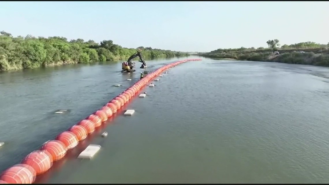 The ongoing battle over Governor Abbott's floating bouys | 12newsnow.com