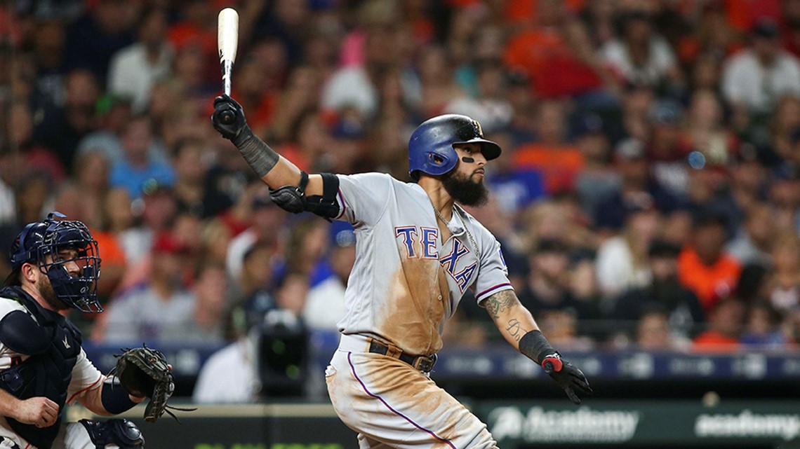 Odor hits two home runs, Rangers beat Astros 7-3 | 12newsnow.com