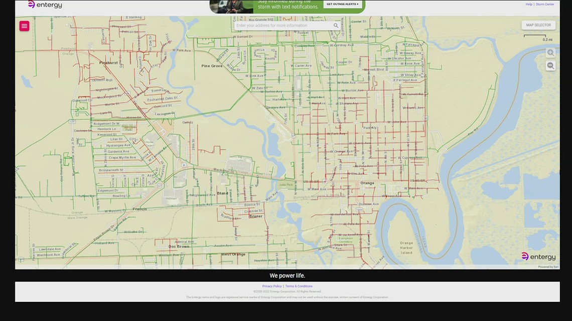 Thousands of Entergy customers lose power Monday as severe weather ...