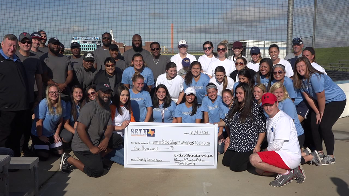 Charity softball game held at Lamar State College-Port Arthur ...
