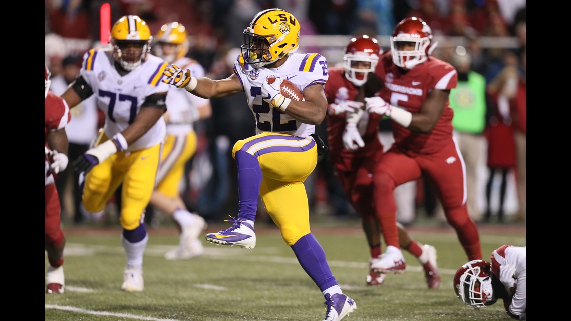 LSU bounces back from Alabama loss with win at Arkansas | 12newsnow.com