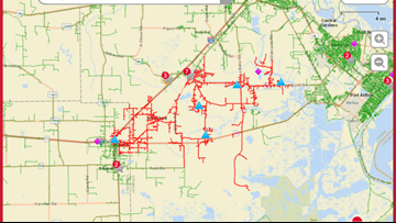 Txu Power Outage Map Texas - Map
