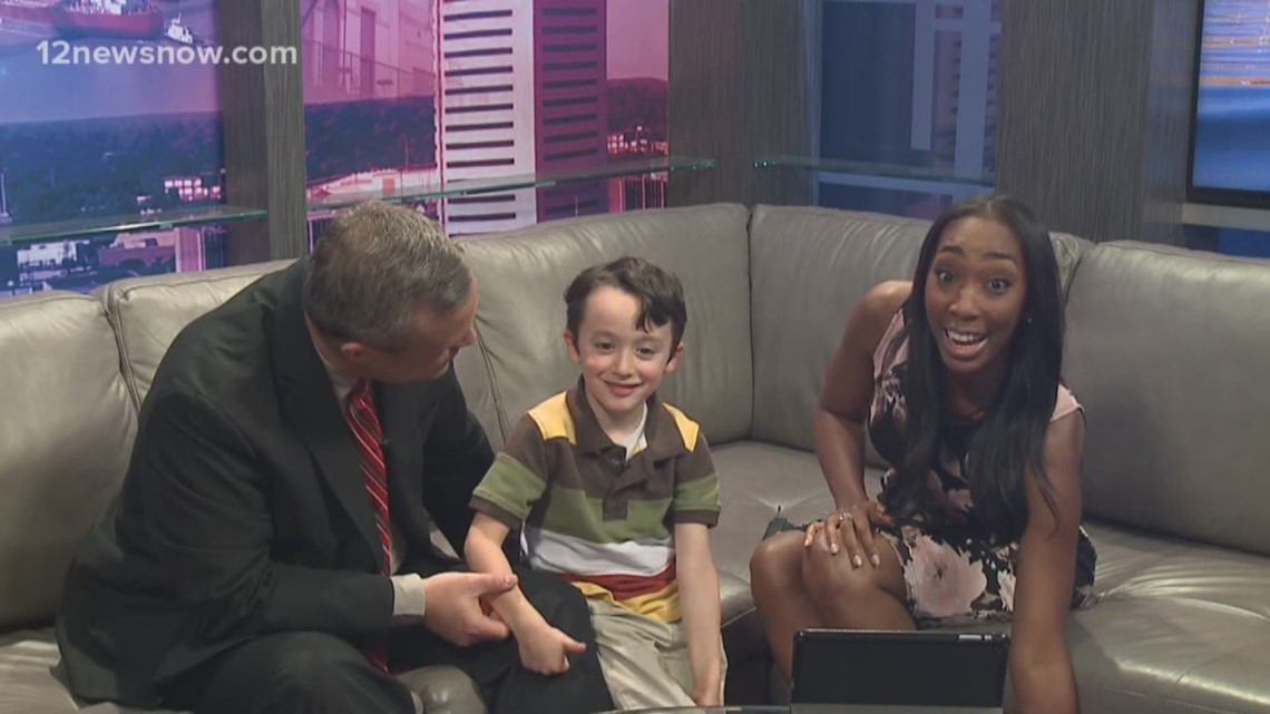 Behind the scenes with Conner Vaughn on 12News | 12newsnow.com