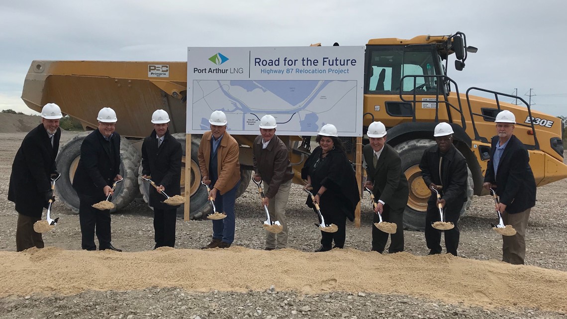 Leaders break ground on Highway 87 relocation project ahead of Port ...