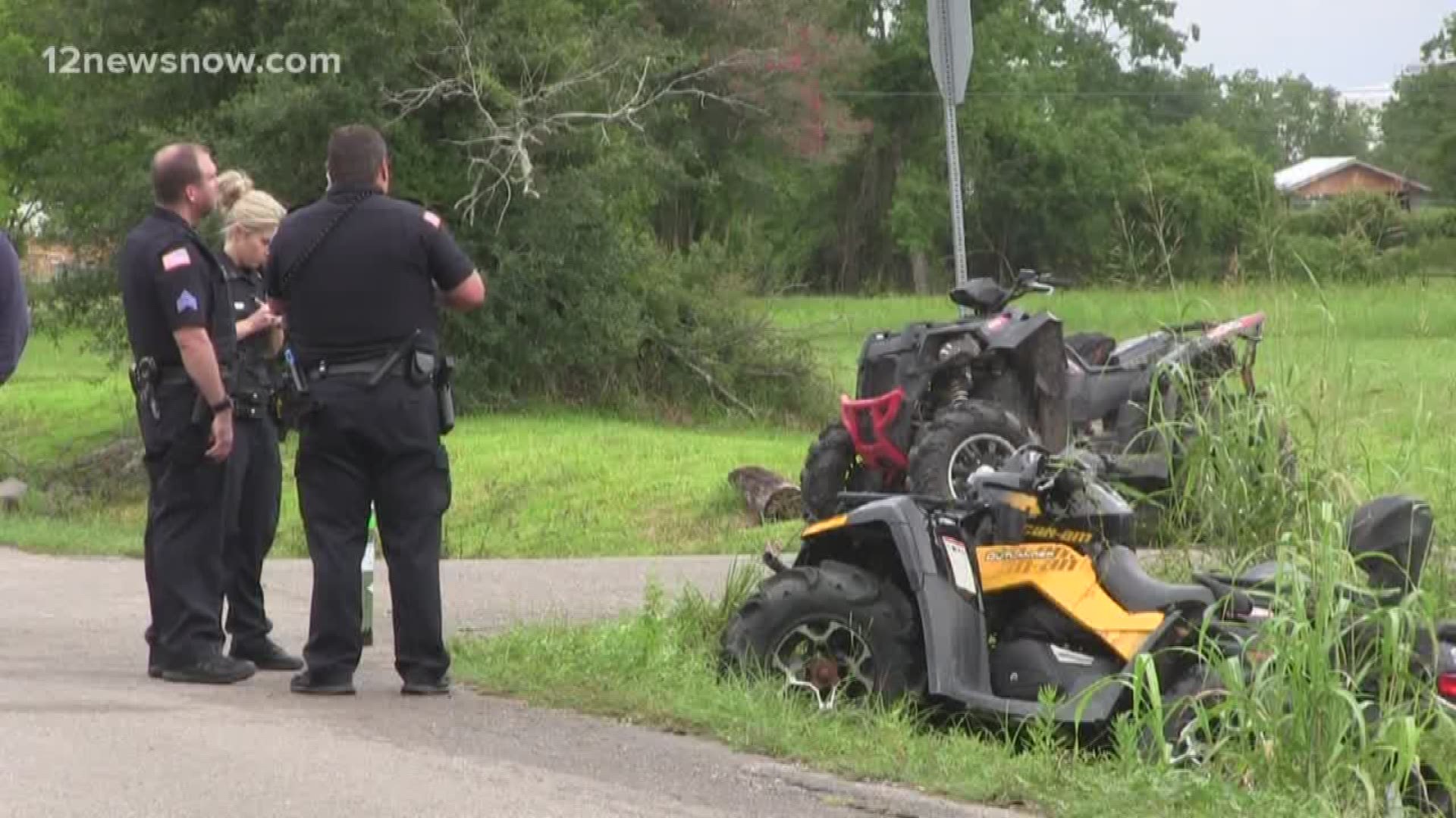 2 sent to hospital after 4-wheeler accident in Port Arthur | 12newsnow.com