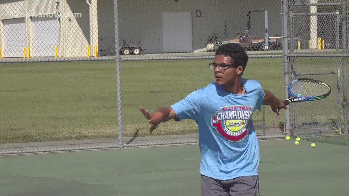 Kirbyville tennis player with cerebral palsy overcomes odds | 12newsnow.com