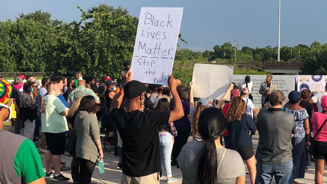 George Floyd's death draws large crowds to Beaumont's NAACP rally ...