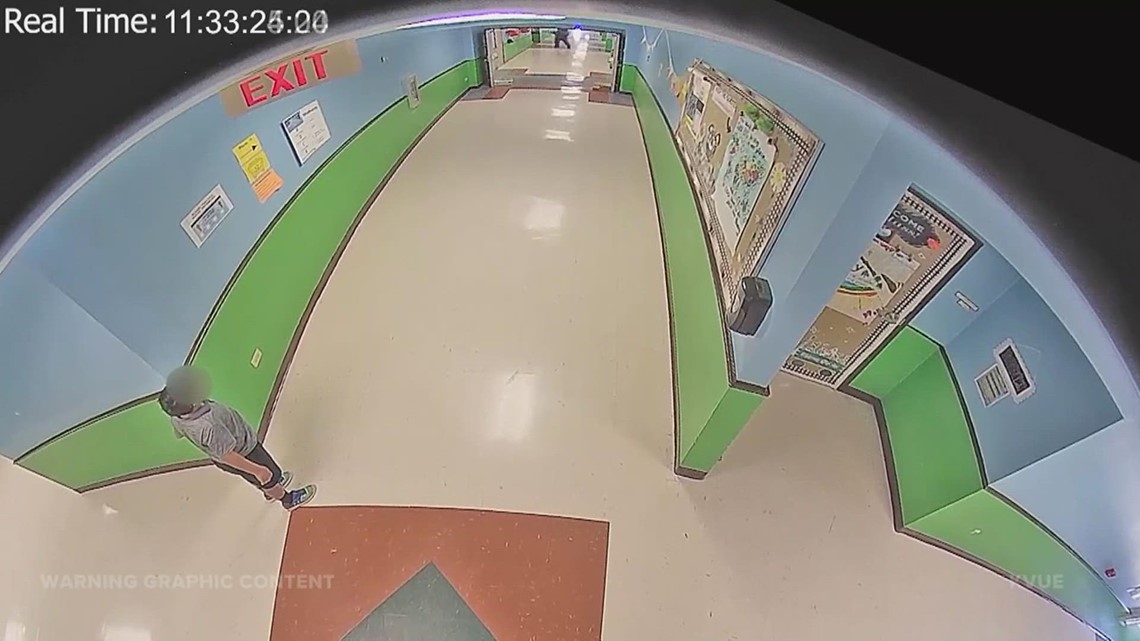 Officials release footage from inside Uvalde elementary school on day ...